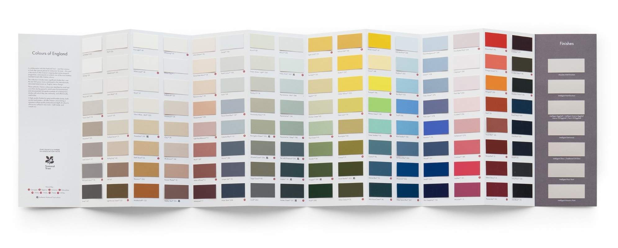 Палітра Colours of England від Little Greene